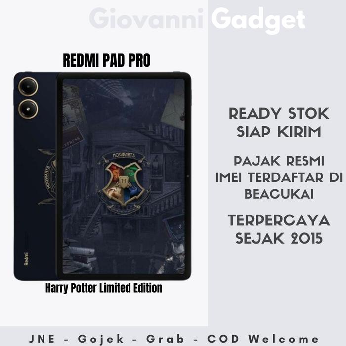 Jual Redmi Pad Pro x Harry Potter Edition 8GB 256GB - China ROM ...