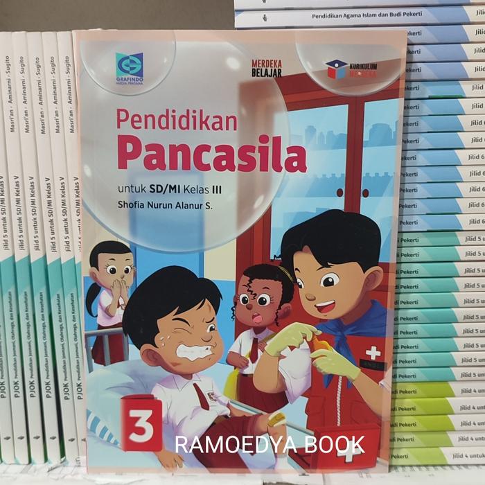 Jual Buku PPKN Revisi SD/MI kelas III Kurikulum Merdeka Grafindo ...