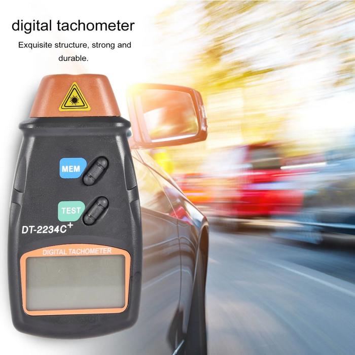 Promo Alat Pengukur Kecepatan Speed Rpm Detector Digital Laser Photo ...
