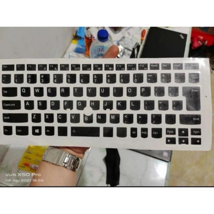 Jual STIKER KEYBOARD LAPTOP LENOVO 12" SEMUA TIPE STICKER KEYBOARD ...