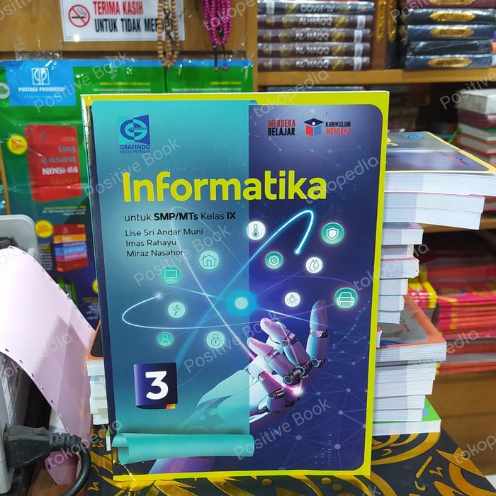 Jual informatika smp kelas 9 kurikulum merdeka grafindo - Jakarta Pusat ...