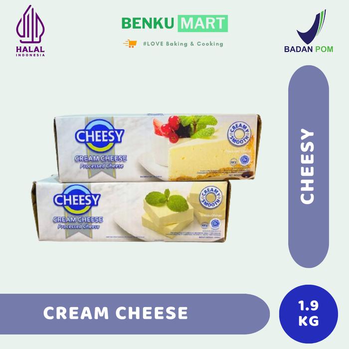 Jual Cheesy PROCESSED Cream Cheese 1,9 kg | Krim Keju 1900gr - Jakarta ...