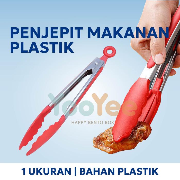Jual Penjepit Capit Makanan Kue Gorengan Dapur Tongs Plastik - Kota ...