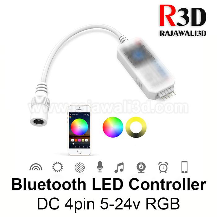 Jual Bluetooth Adaptor For RGB 5-24V 4 PIN TO DC Controller For LED Strip - Kota Magelang ...