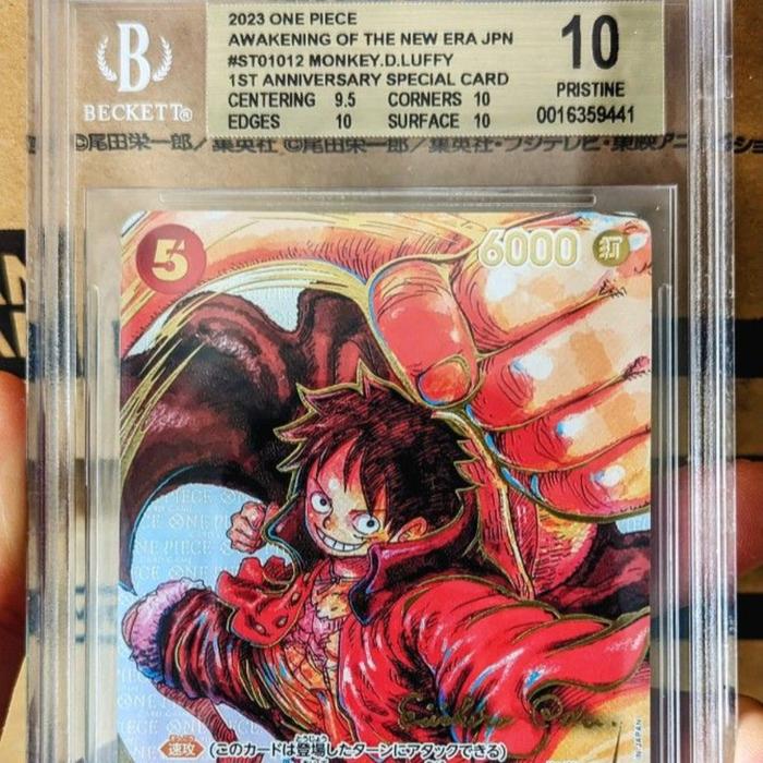 Jual BGS 10 OP TCG Oda Signed Luffy - Original - Kota Batam - Lil ...