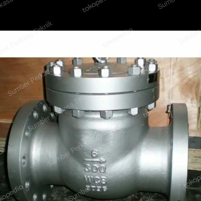 Jual Swing Check Valve WCB ANSI 300 Cast Iron Flange 10" inch ( DN 250 ) - Jakarta Barat ...