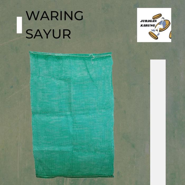 Jual Waring Sayur 50cm X 80cm Karung Sayur Merah HIjau Kuning TOP ...