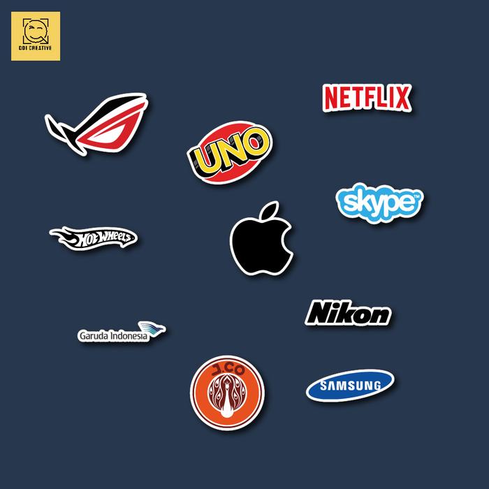 Jual STIKER BRAND LOGO | STICKER MEREK LOGO LAPTOP HELM TUMBLR KOPER ...