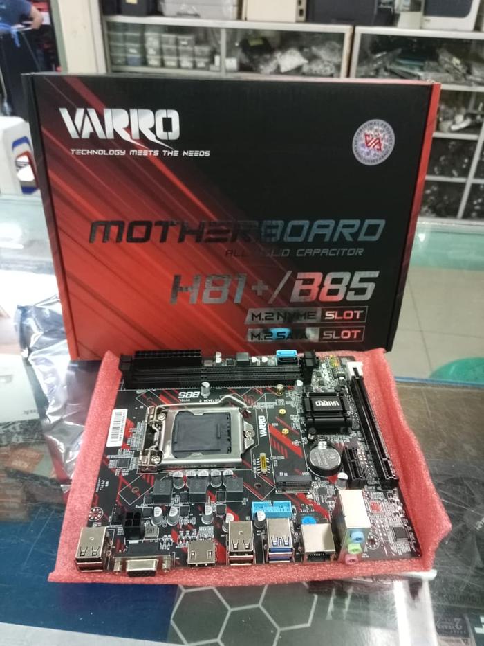 Jual MOTHERBOARD VARRO H81 SOCKET 1150 - Jakarta Pusat - Jaya Intel Comp | Tokopedia