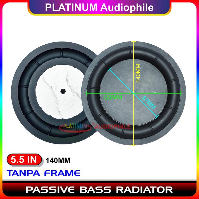 Jual Passive Bass Radiator 5.5 6.5 7 8 Inch Membran Subwoofer Br-m6 Br ...