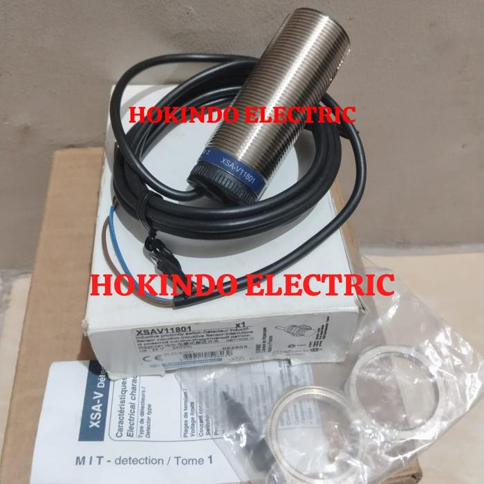 Jual TELEMECANIQUE XSAV11801 INDUCTIVE PROXIMITY SENSOR SWITCH PULSE SENSOR - Jakarta Pusat ...