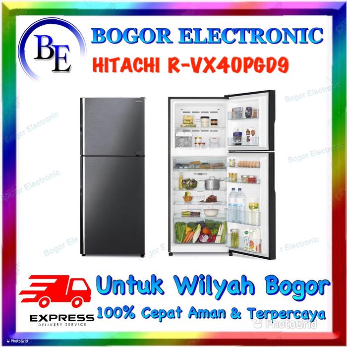 Promo HITACHI KULKAS 2 PINTU INVERTER | R-VX40PGD9 | VX40PGD9 Cicil 0% 3x - Kota Bogor - Bogor ...