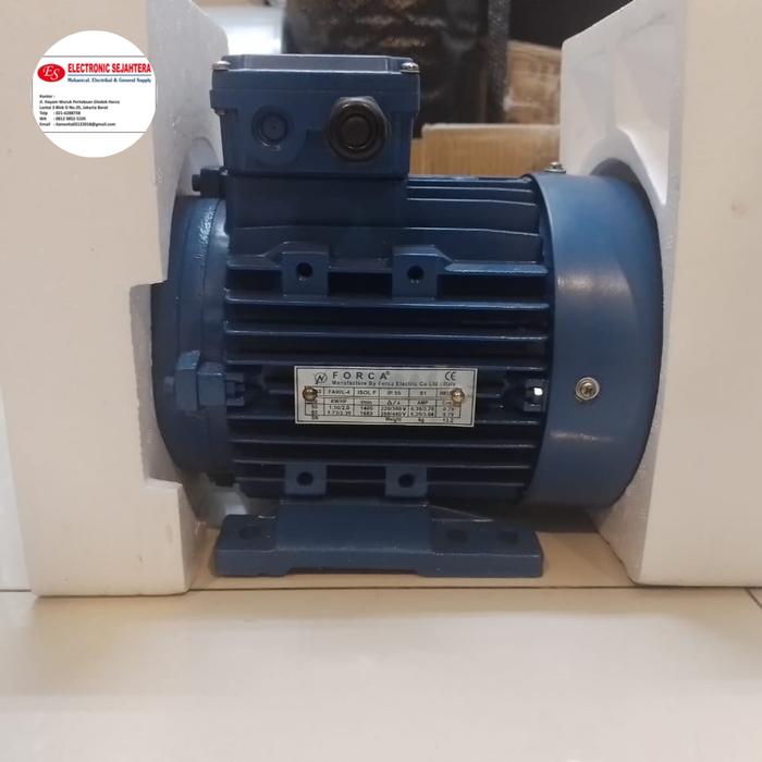 Jual dinamo motor FORCA 2hp/1,5kw 1500rpm/4pole 380v 3phase B3 foot mounted - Jakarta Barat ...