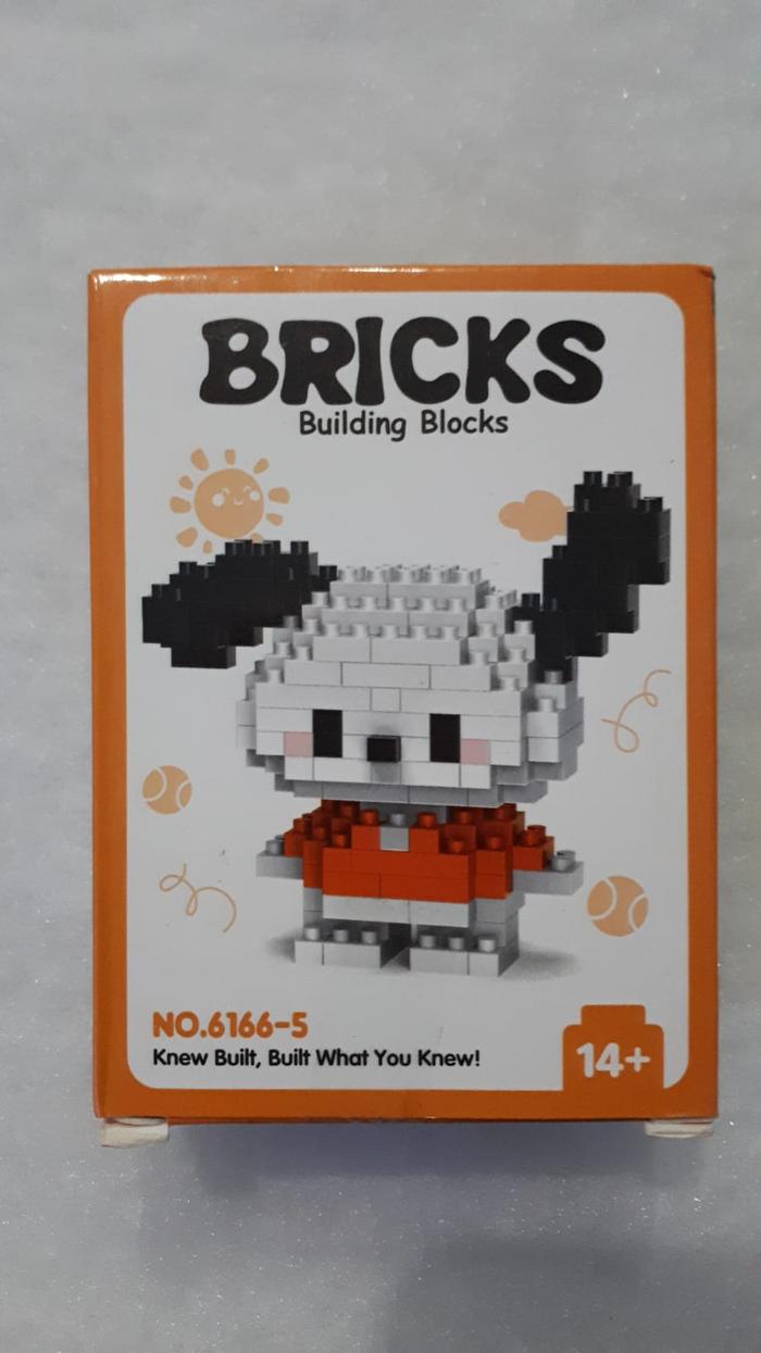 Jual Mainan Blok Balok Susun Bricks Block Puzzle Edukasi Anak DIY ...