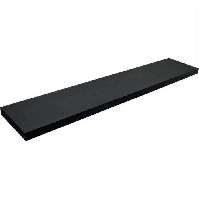 Jual Ambalan dinding panjang [100cm] Lebar [20cm] Tebal [2cm] - Hitam ...