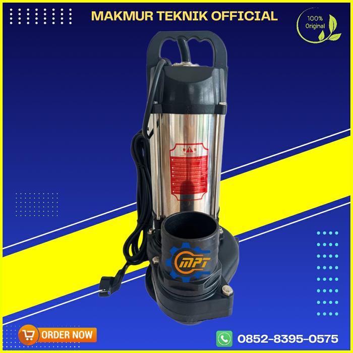 Jual Pompa Celup Air Kotor 3inch 1.5Kw 2HP 1Phase 220V Pompa Celup Air ...