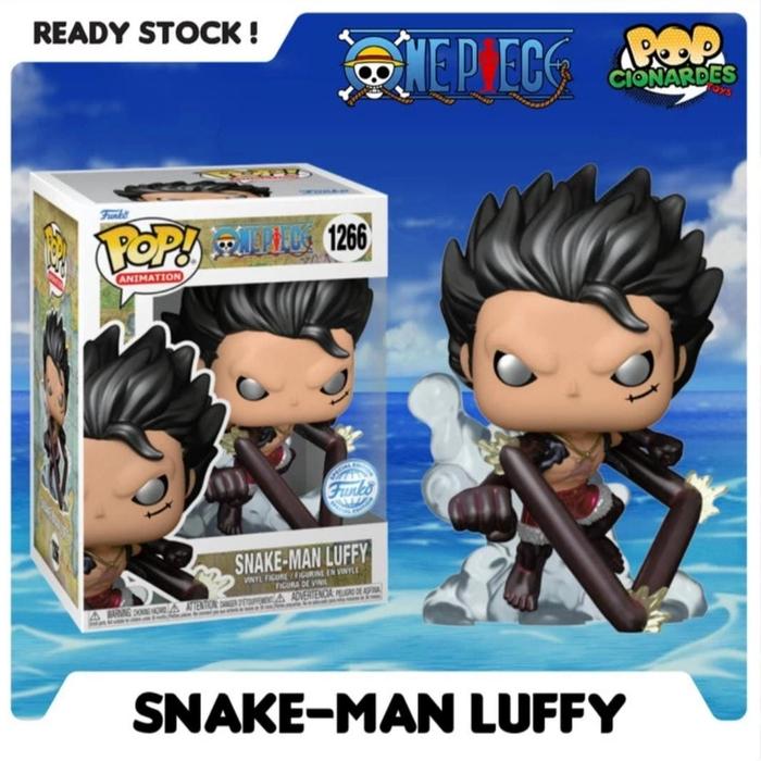 Jual Funko POP Animation - Luffy Snake-Man Metallic #1266 | ONE PIECE ...