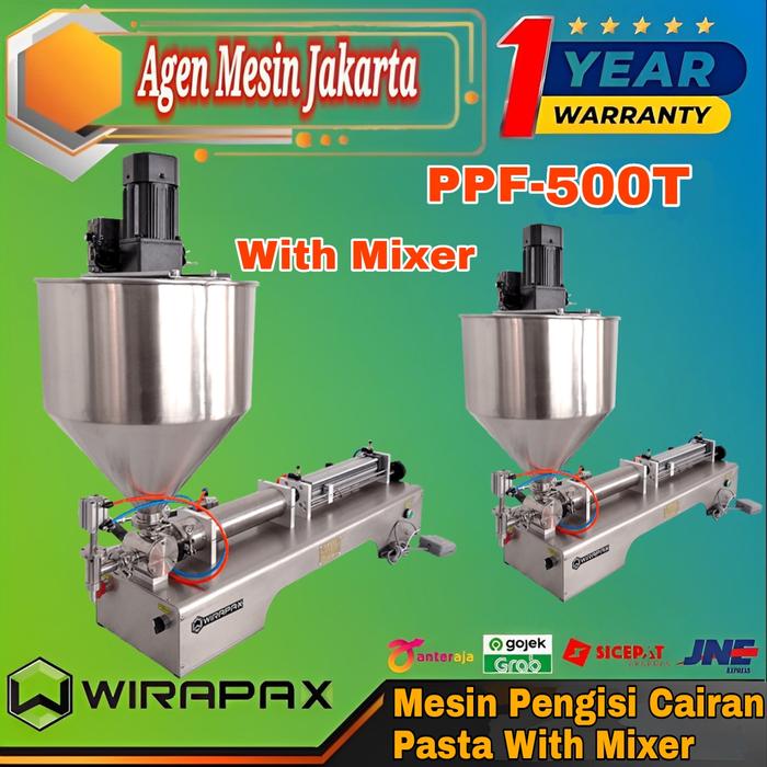 Jual Mesin Pengisi Cairan Kental Filling Mixing Hopper 1 Noozle With ...