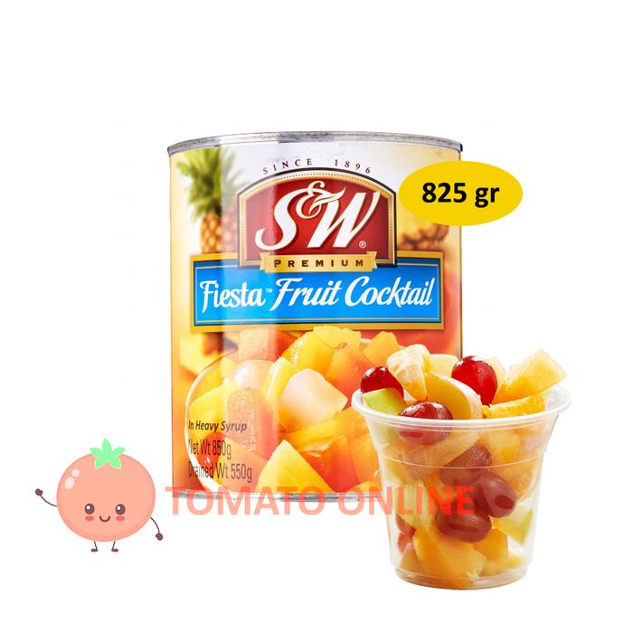 Jual SW S&W / Fruit Fiesta Cocktail Buah Kaleng Koktail / 825 g gr gram ...