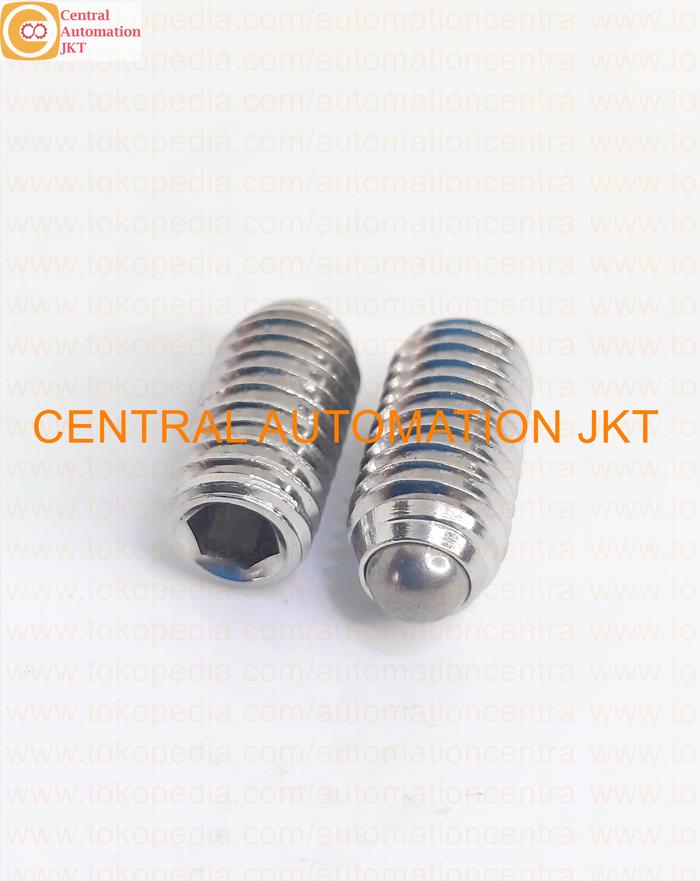 Jual Ball Plunger M3 M4 M5 M6 M8 M10 Baut Stopper Stainless Steel - M8 X 12 - Kota Batam ...