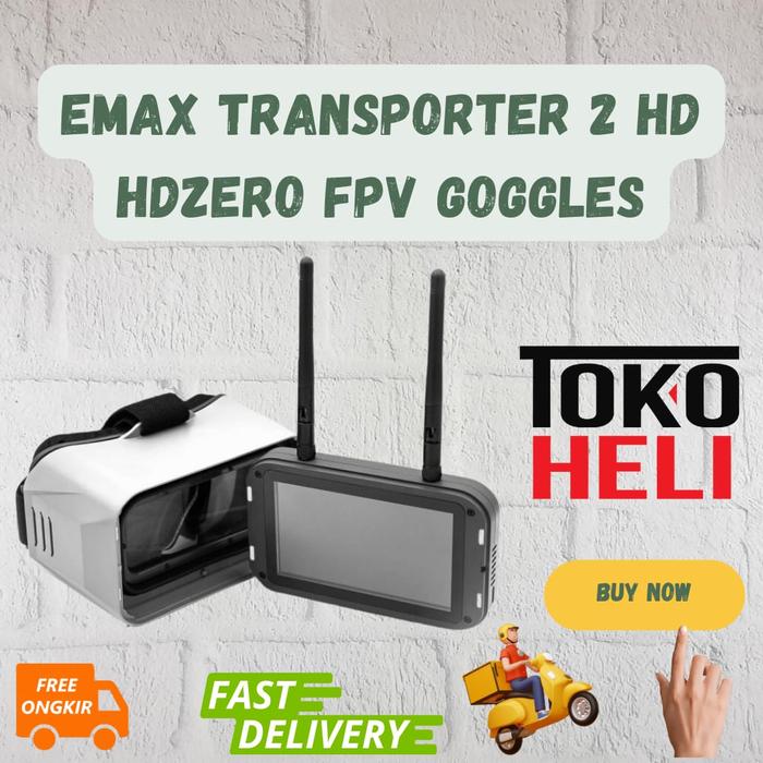 Jual EMAX Transporter 2 HD HDZero 5.8GHz Goggle Digital FPV Goggles - Jakarta Utara - Powerloops ...