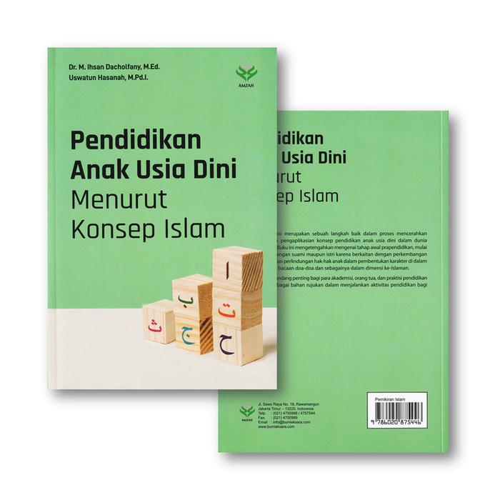 Jual BUKU PENDIDIKAN ANAK USIA DINI MENURUT KONSEP ISLAM - IHSAN DACHOLFANY - Kab. Bantul ...