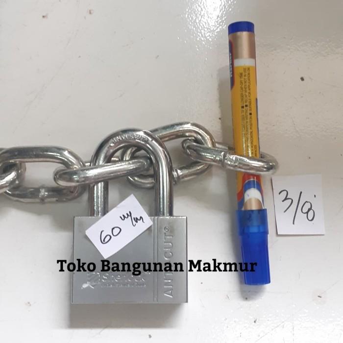 Jual Rantai Gembok Pintu Rantai Kapal 3/8 60cm - Jakarta Selatan - toko ...