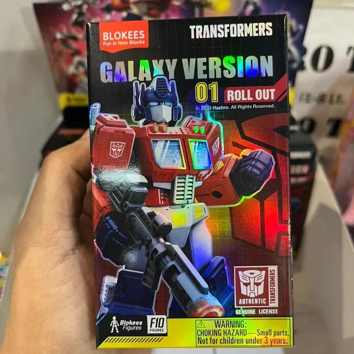 Jual BLOOKES Transformers Galaxy Ver - Blind Box Model Kit Figure - Kab ...