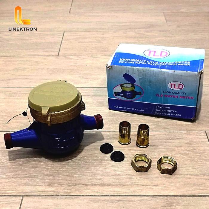 Jual METERAN AIR BESI / METERAN AIR PAM BODY BESI 1/2 INCH / WATER ...