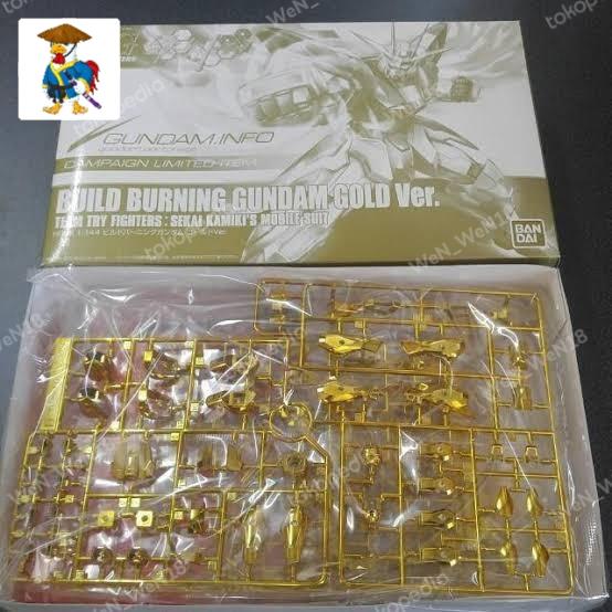 Jual HG build burning gold ver. - Kota Tangerang - WeN_WeN18 | Tokopedia