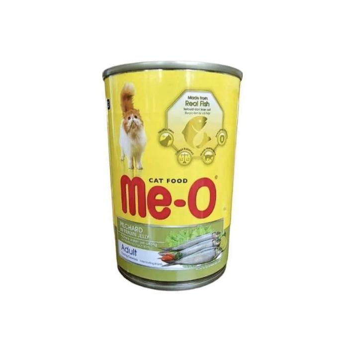 Jual Meo 400g Makanan Kucing Kaleng Wetfood Adult Pakan Me-O - Pilchard ...
