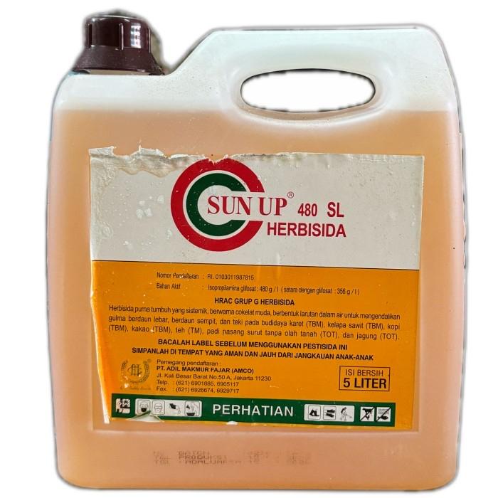 Jual HERBISIDA SUN UP 480 SL 5 LITER/RACUN ISOPROPILAMINA GLIFOSAT ...