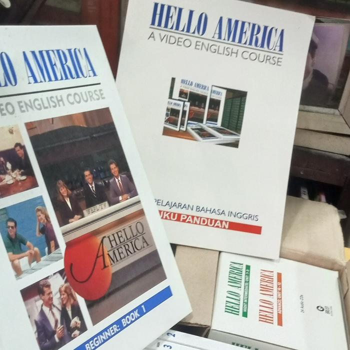 Jual buku , hello america ,belajar bahasa inggris lengkap 2 dus ,12 ...