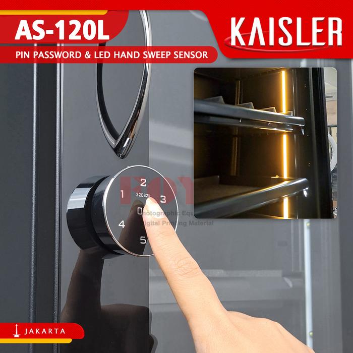 Jual Dry Box Cabinet Lemari Kering Simpan Kamera 120 Liter Kaisler AS ...