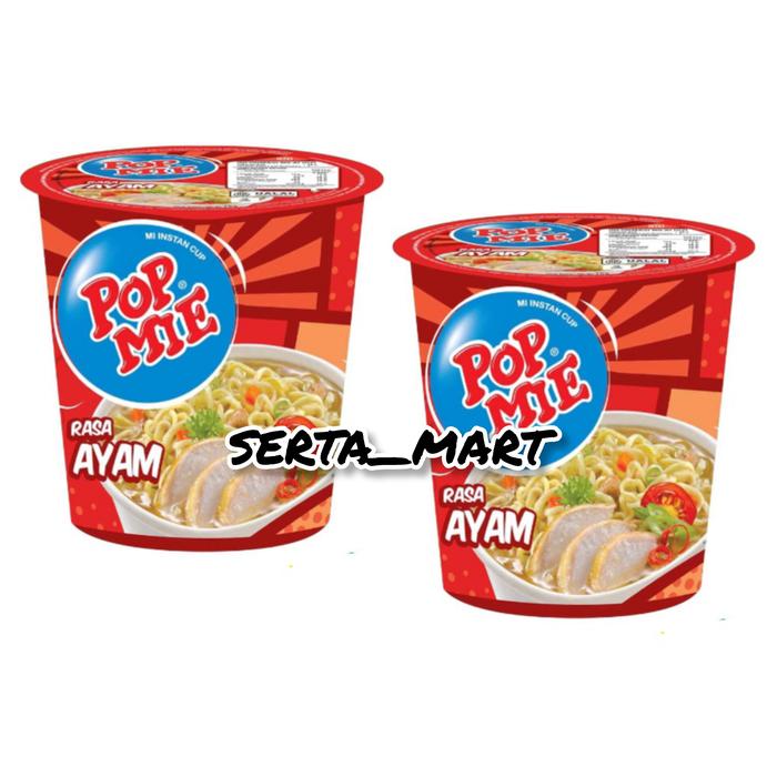 Jual Pop Mie Ayam (Paper) - Popmie Mi Instan Ayam 75gr - Jakarta Utara ...