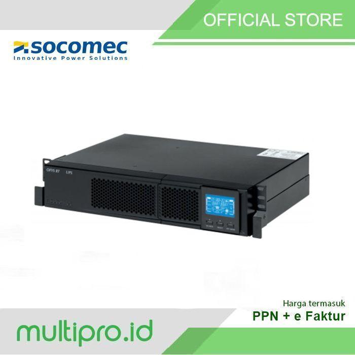 Promo UPS Socomec OFYS 1000VA/900W With battery OFYS-RT-U1000 Cicil 0% ...