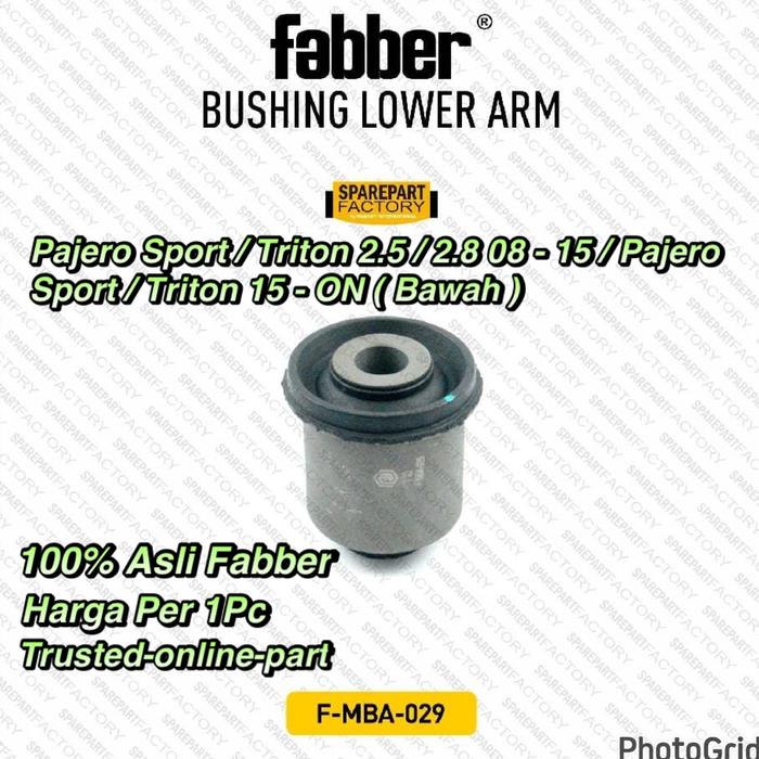 Jual Bushing Arm Pajero Sport / Triton 08 - 15 / Pajero Sport / Triton 15 - Skrg ( Bawah ) 100% ...