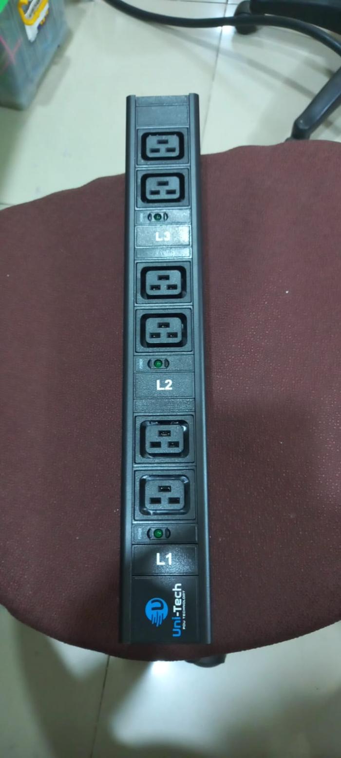 Jual 3 Phase Horizontal PDU 6 Sockets C19 - Kota Bekasi - UNITECH PDU ...