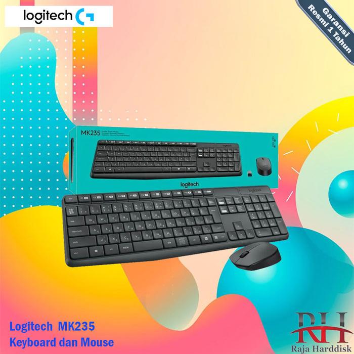 Jual Logitech Wireless MK235 , MK 235 , MK-235 Combo Keyboard + Mouse ...