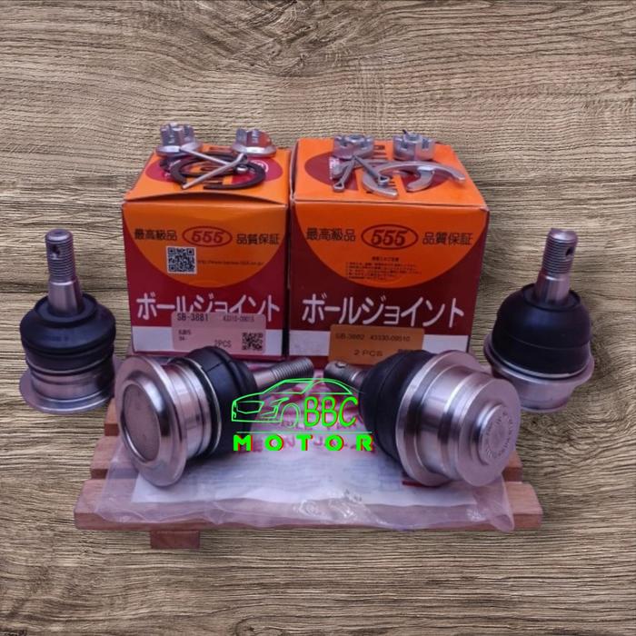 Jual Ball Joint Set Atas Bawah Toyota Innova Fortuner Hilux 555 Japan ...