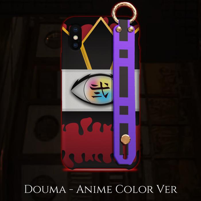Promo Custom Case Anime Kimetsu no Yaiba Kokushibo Upper Moon 1 - Douma ...