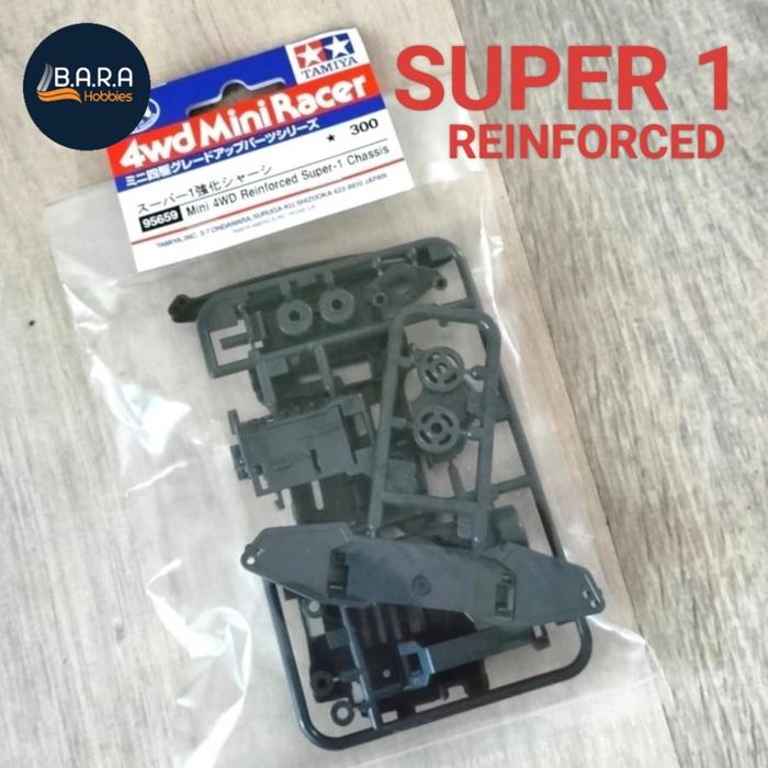 Jual Tamiya SUPER 1 Reinforced Chassis Mini 4wd - 95659 - Original ...