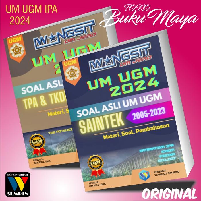Promo Buku Wangsit Om Jero UTBK SNBT UTUL UM UGM TPS TKDU SAINTEK Program IPA 2024 - Kota ...