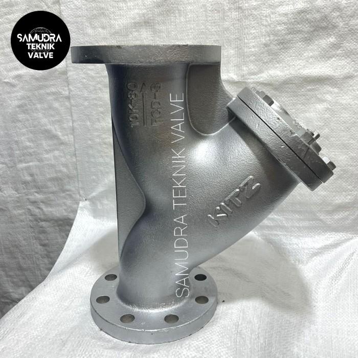 Jual Y STRAINER KITZ 4" INCH FLANGE JIS 10K CAST IRON DN100 10FCY - Jakarta Barat - Samudra ...