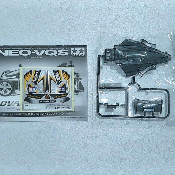 Jual Body Neo Vqs Clear Black Advance Pack + Decal Original Tamiya ...