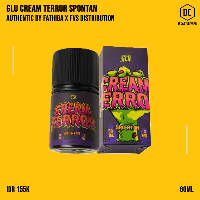 Jual Liquid Vape Glu Cream Terror Spontan 60ML By Fathiba x FVS ...