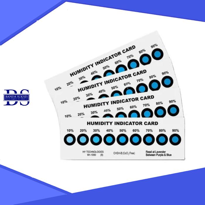 Jual Humidity Indicator Card 10-90% Kertas Pengukur Kelembapan ...