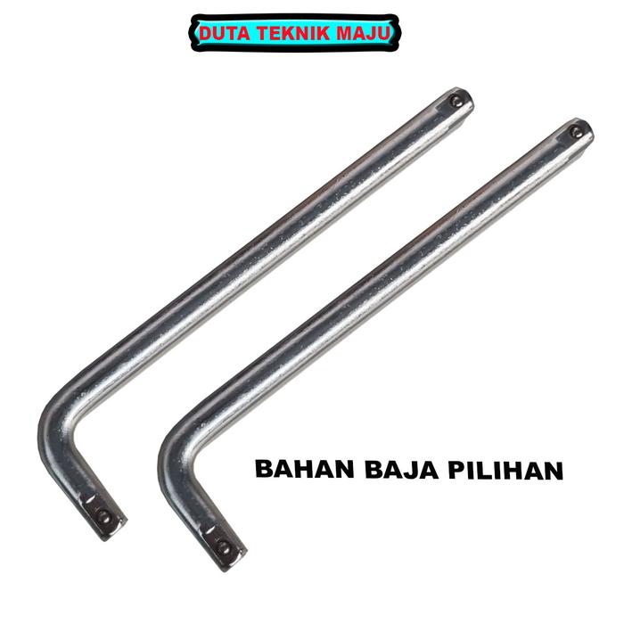 Jual Gagang Kunci Shock Sock L 1/2 Inch x 10 Inch - Stang Sok L 25 cm ...