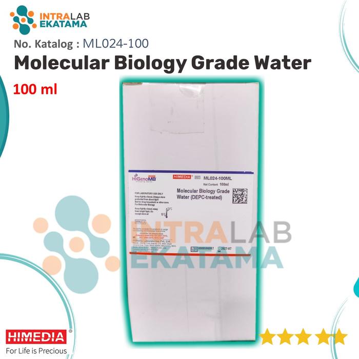 Jual Molecular Biology Grade Water, 100 ml / 500 ml, (ML024), Himedia ...
