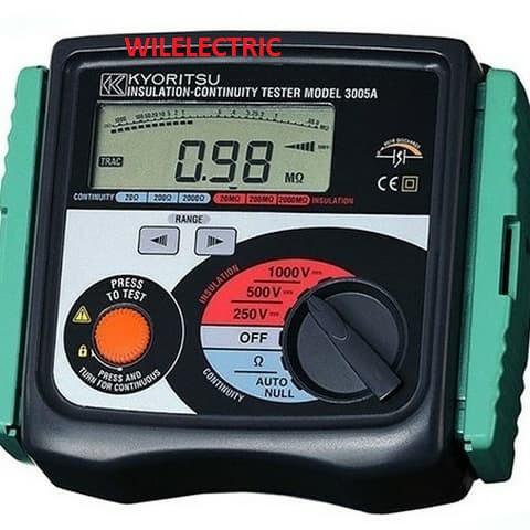 Jual Kyoritsu Insulation Tester Megger Meger 3005 A 3005A Digital ...